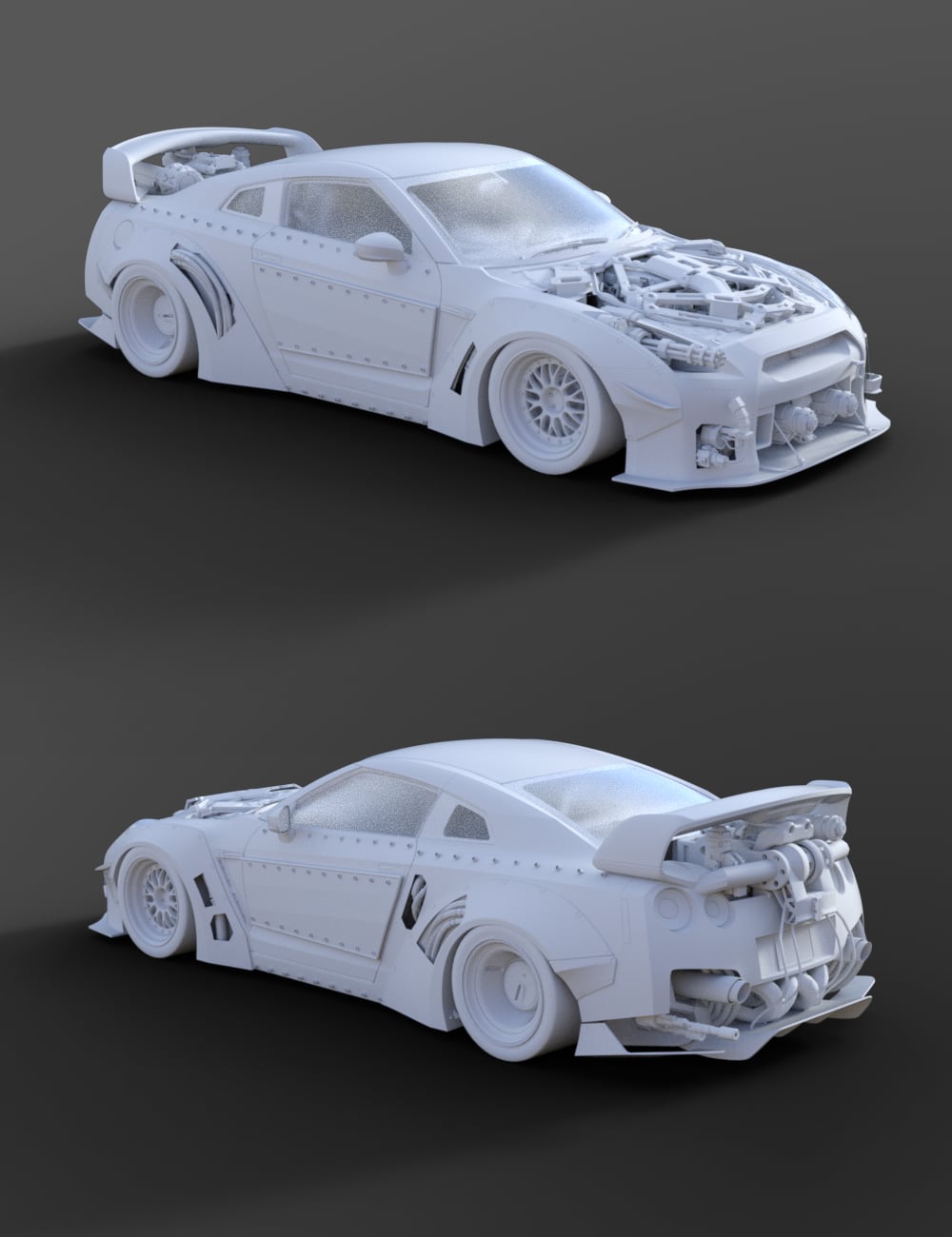 R35 Cyberpunk | Daz 3D