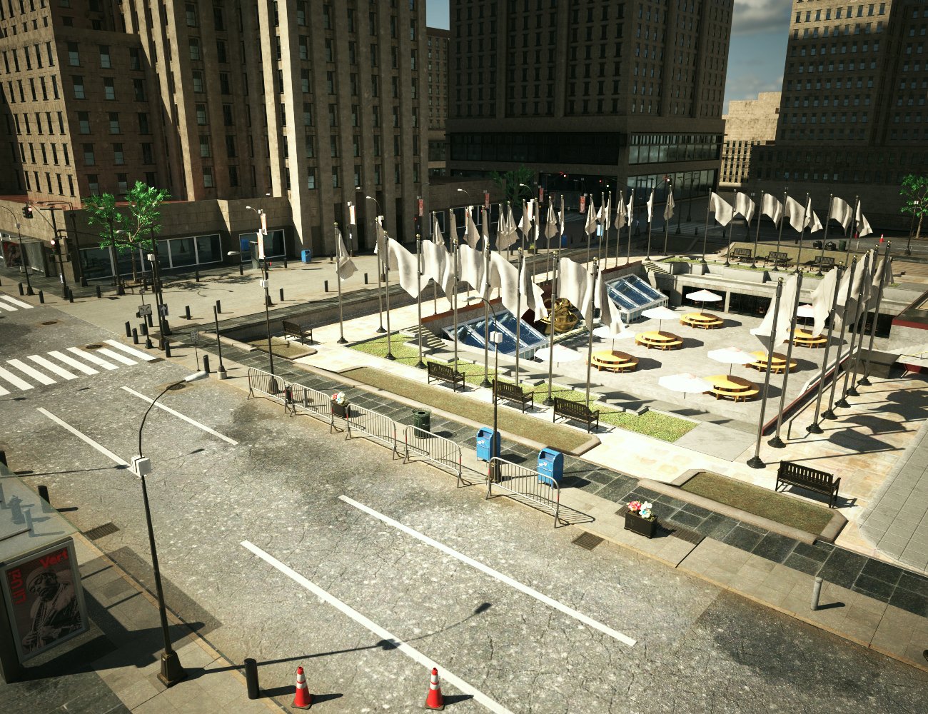 XI Commercial Center | Daz 3D