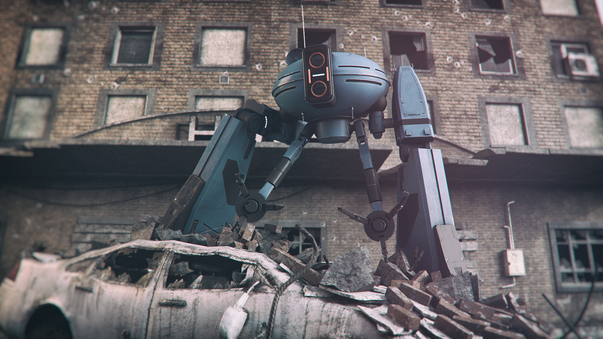 Biped Droid | Daz 3D