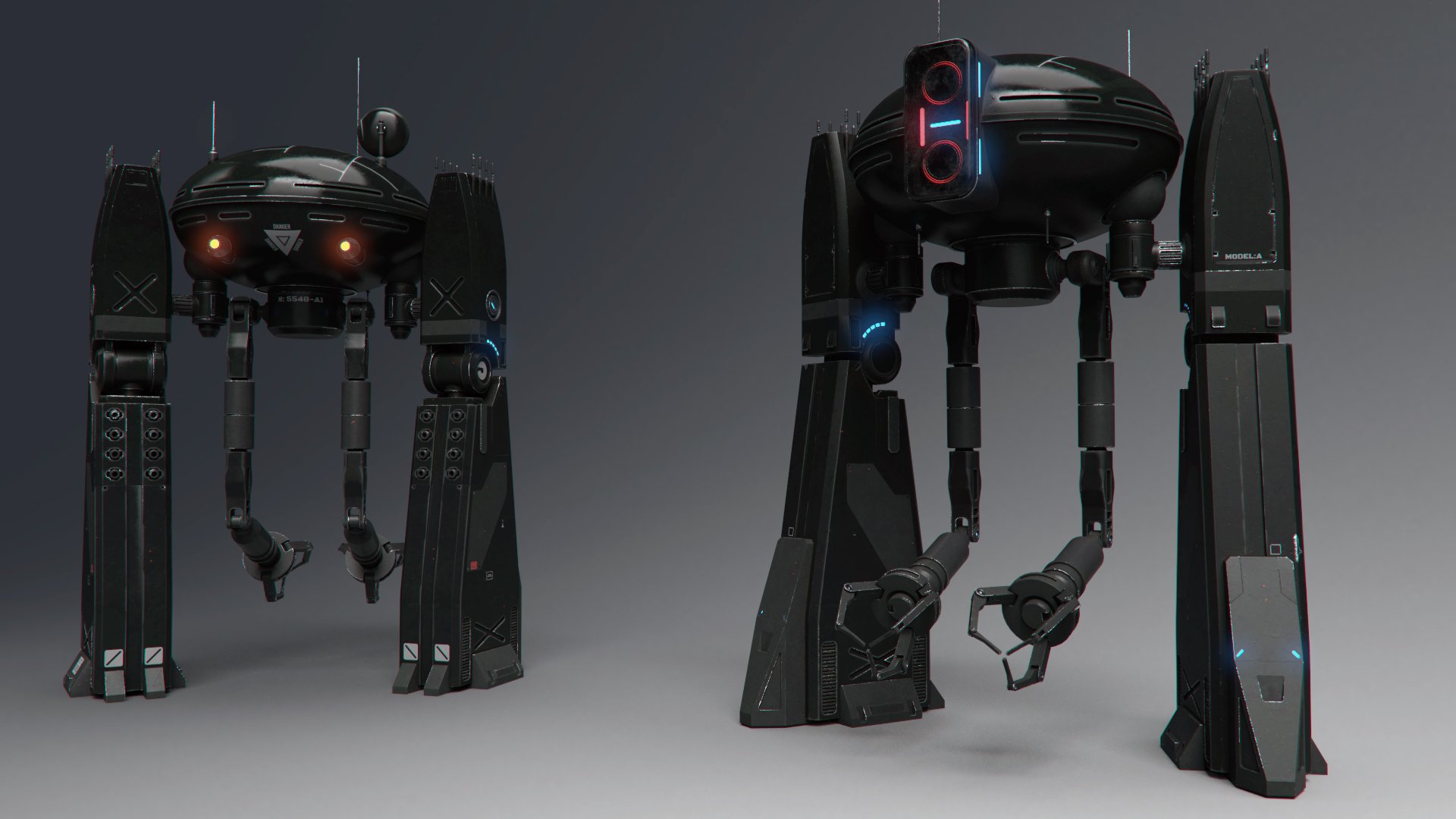 Biped Droid | Daz 3D