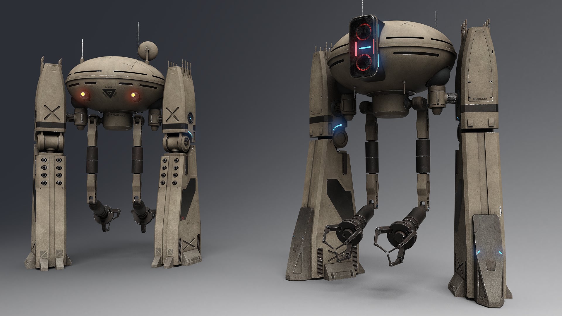 Biped Droid | Daz 3D