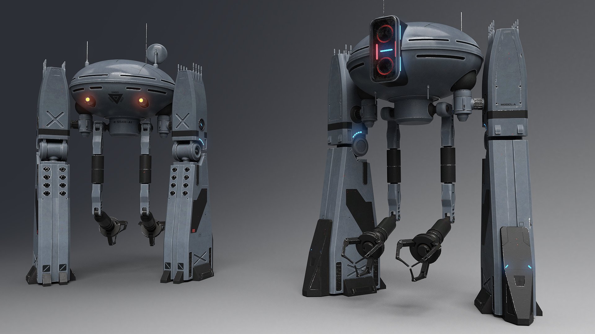 Biped Droid | Daz 3D
