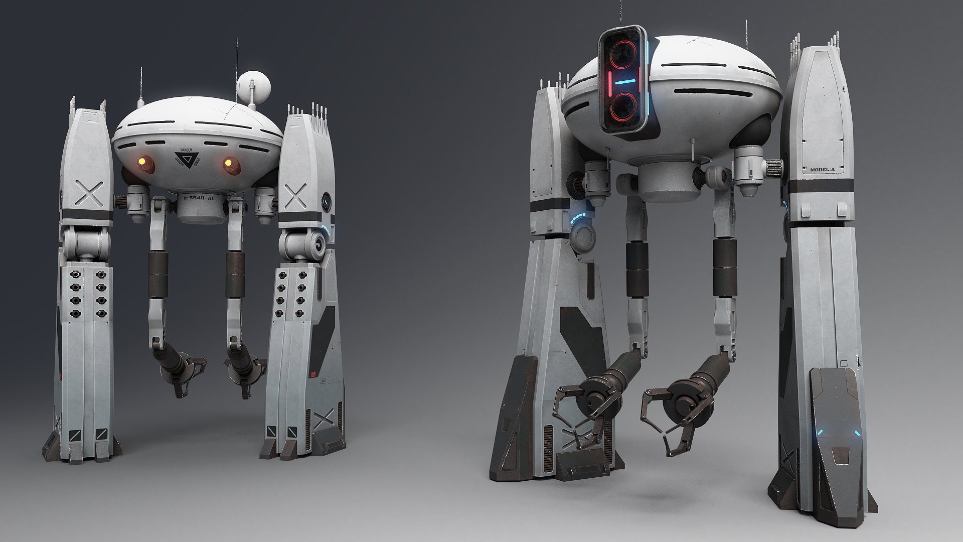 Biped Droid | Daz 3D