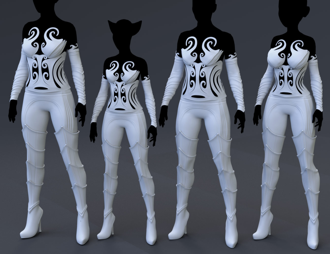 Frost Maiden Outfit for Genesis 8 and 8.1 Females | Daz 3D