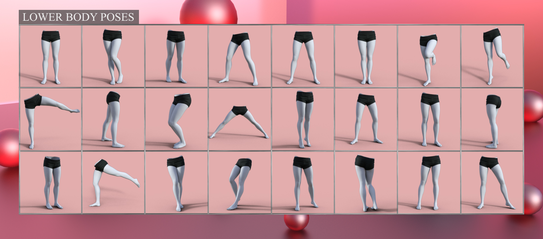 Easier Pose Creation 1 for Genesis 9 | Daz 3D