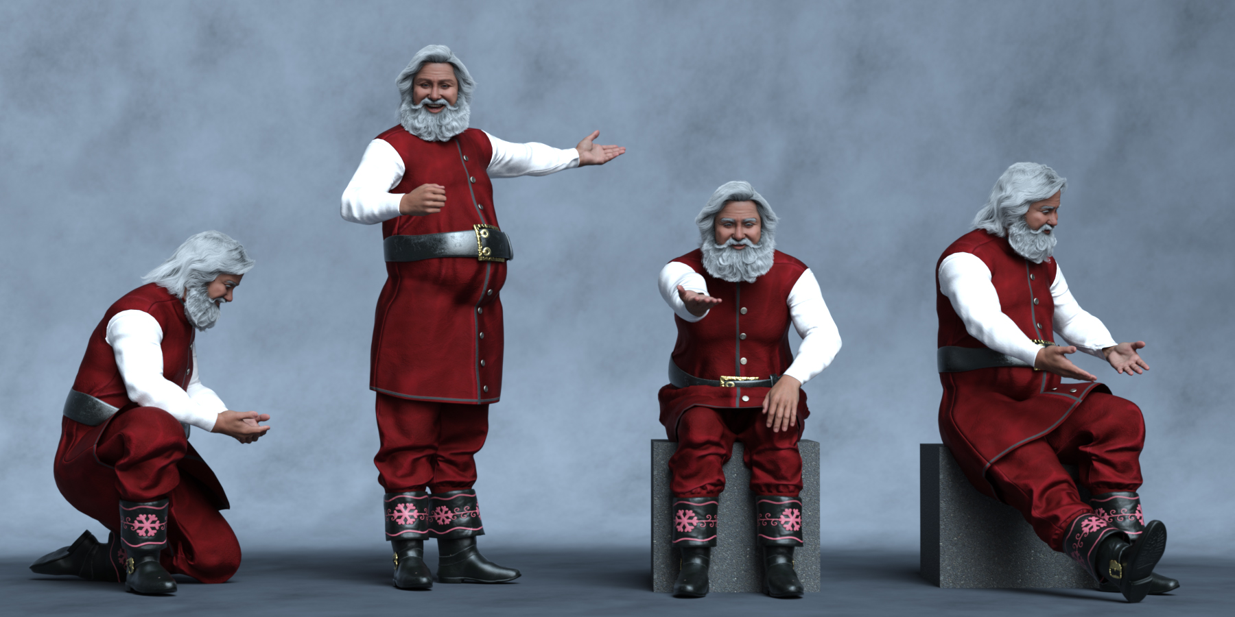The Lord of the North Poses for Nikolai 9 | Daz 3D