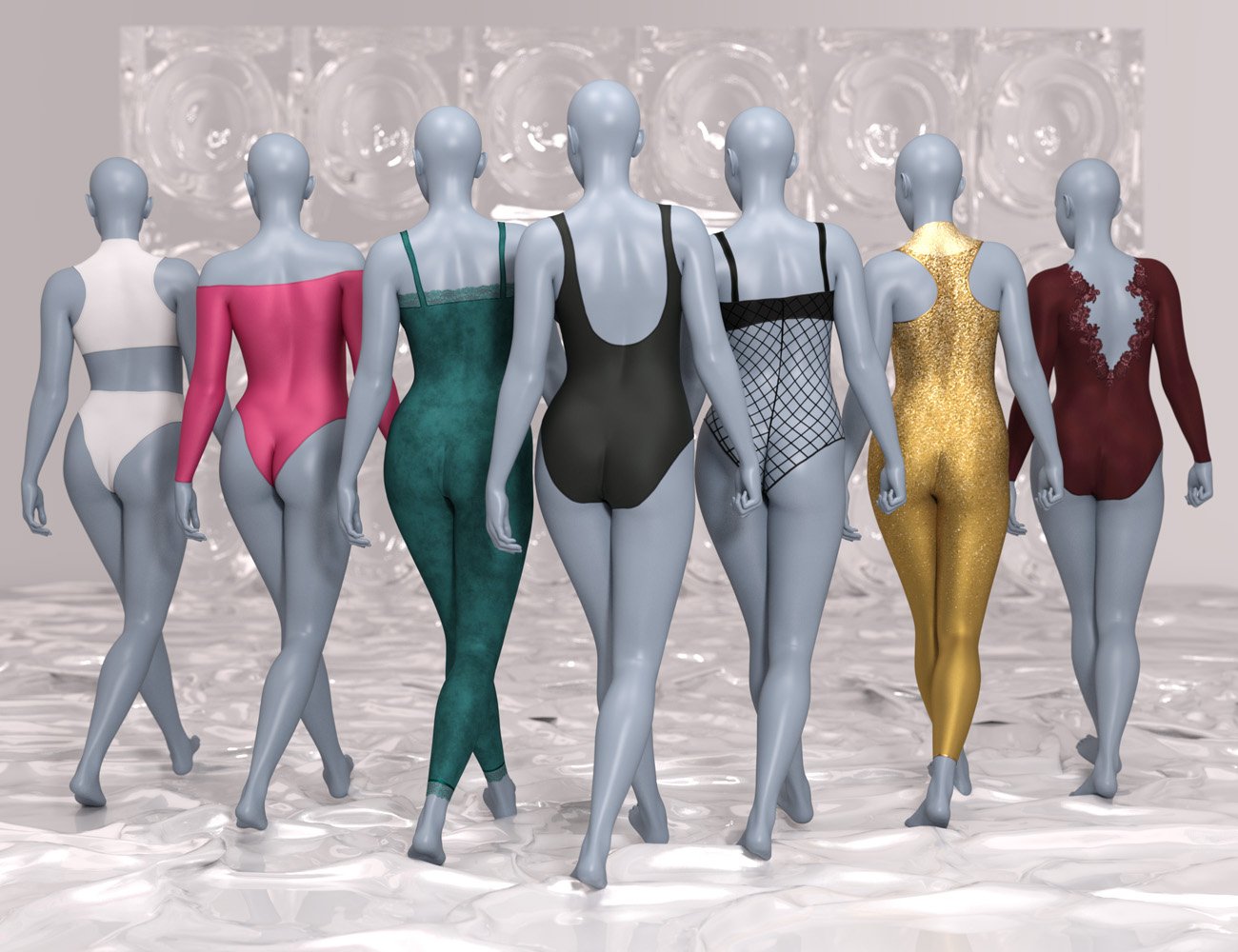 Sexy Skinz - Bodysuits Vol II for Genesis 9 | Daz 3D