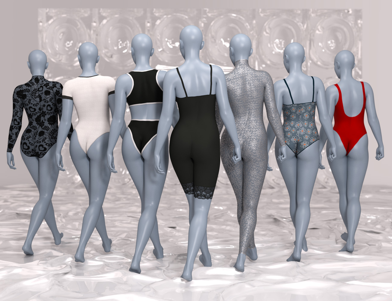 Sexy Skinz - Bodysuits Vol II for Genesis 9 | Daz 3D