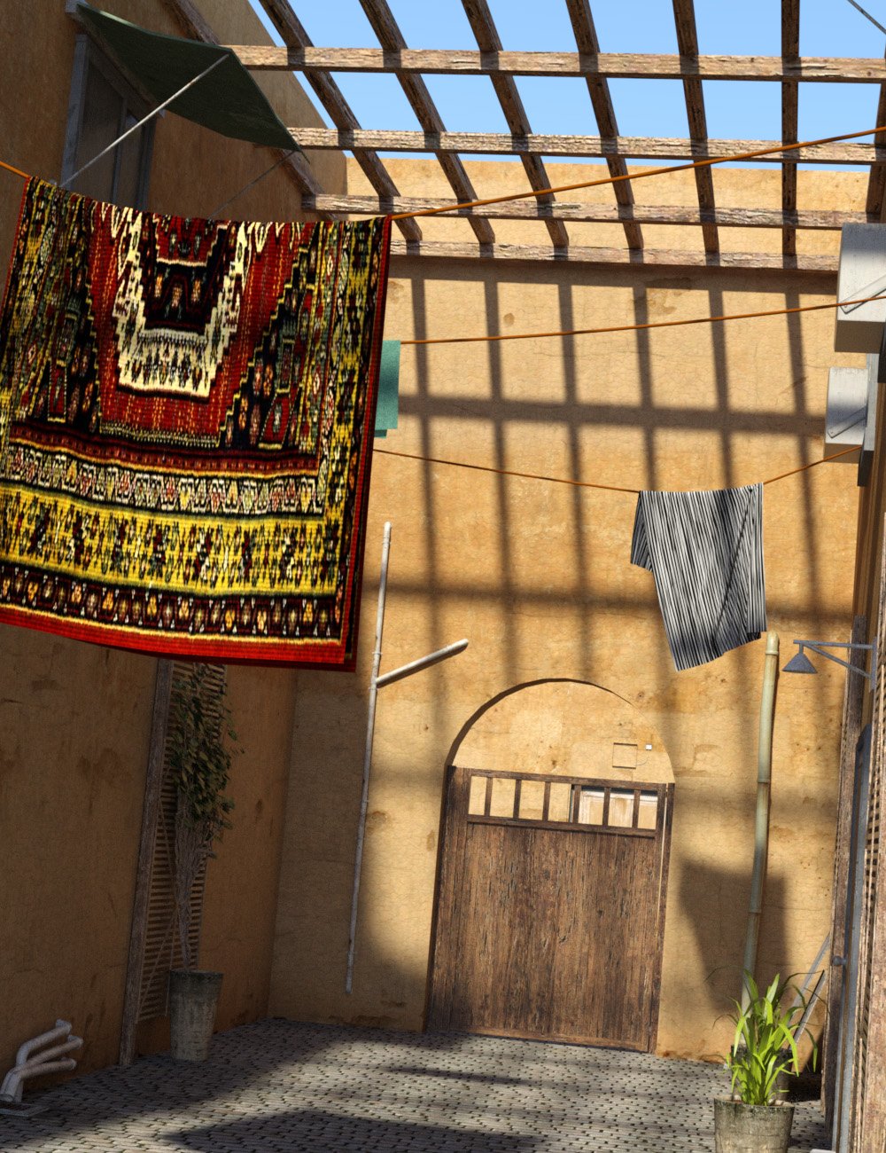 dForce Strings and String Lights | Daz 3D