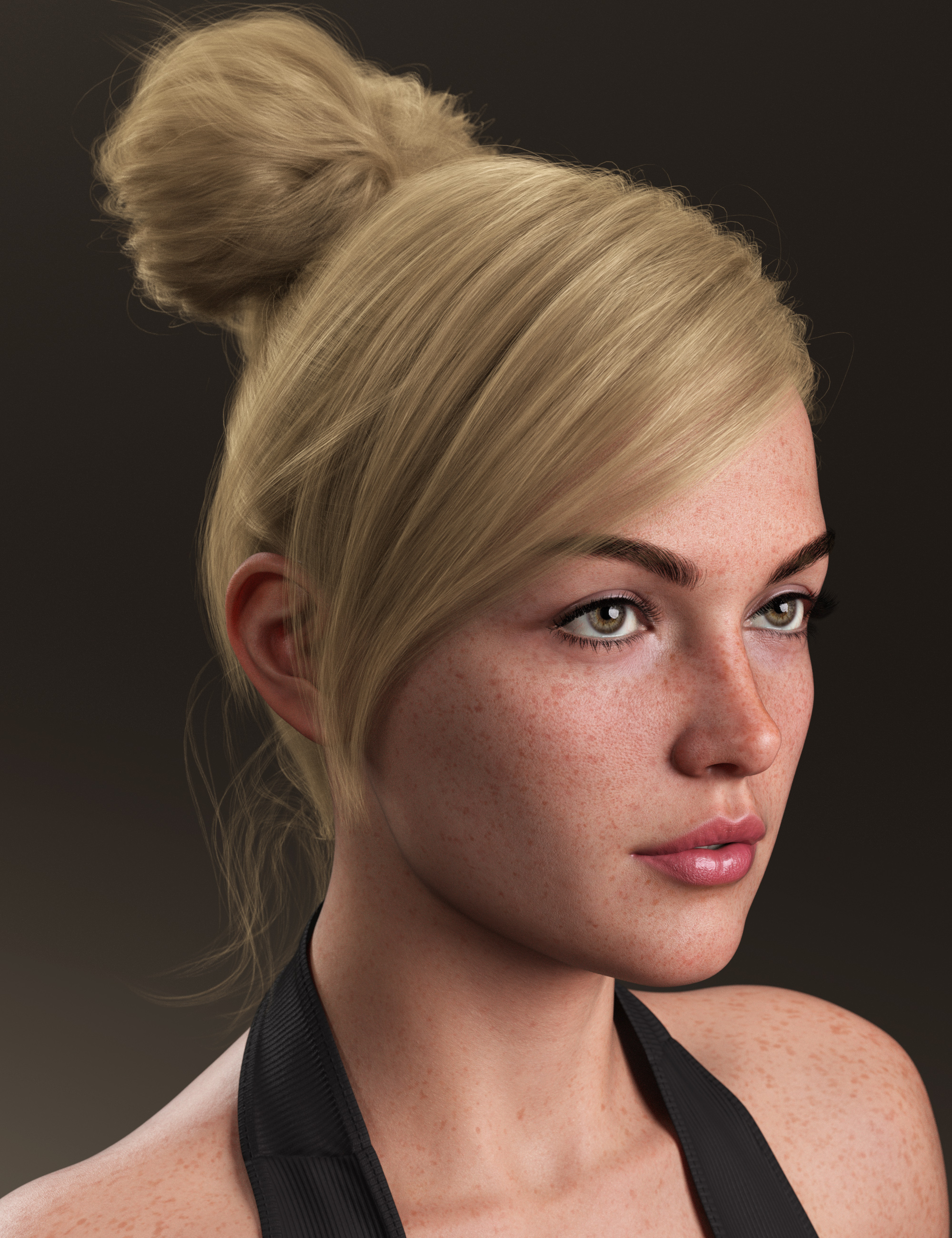 Mega Updo 3 Hair for Genesis 9 | Daz 3D