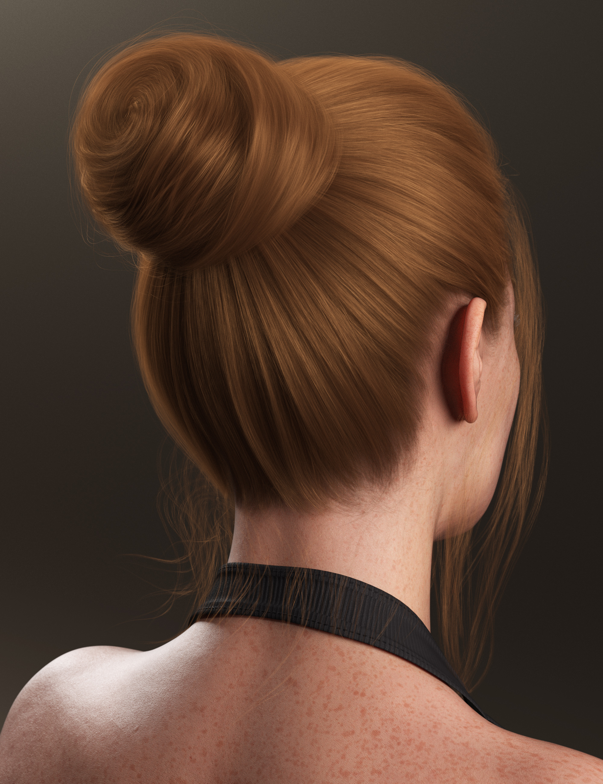 Mega Updo 3 Hair for Genesis 9 | Daz 3D