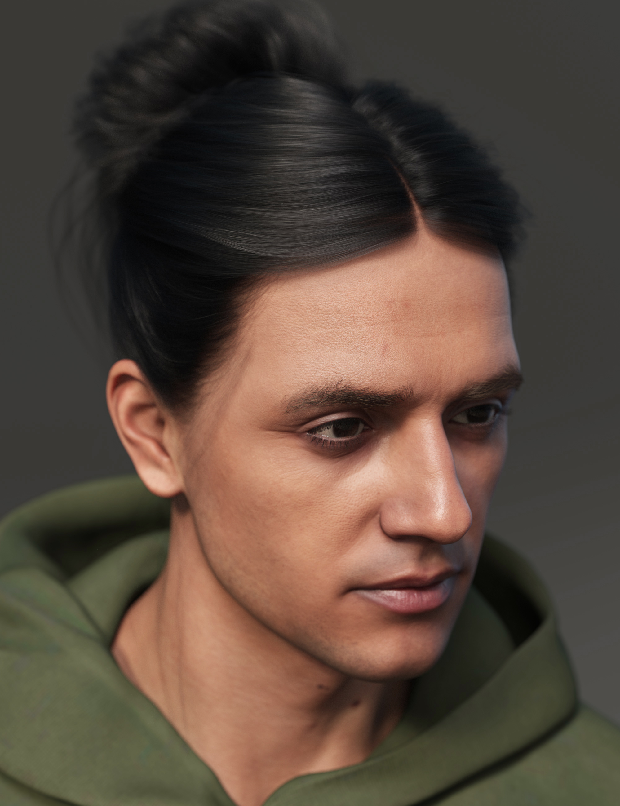 Mega Updo 3 Hair for Genesis 9 | Daz 3D