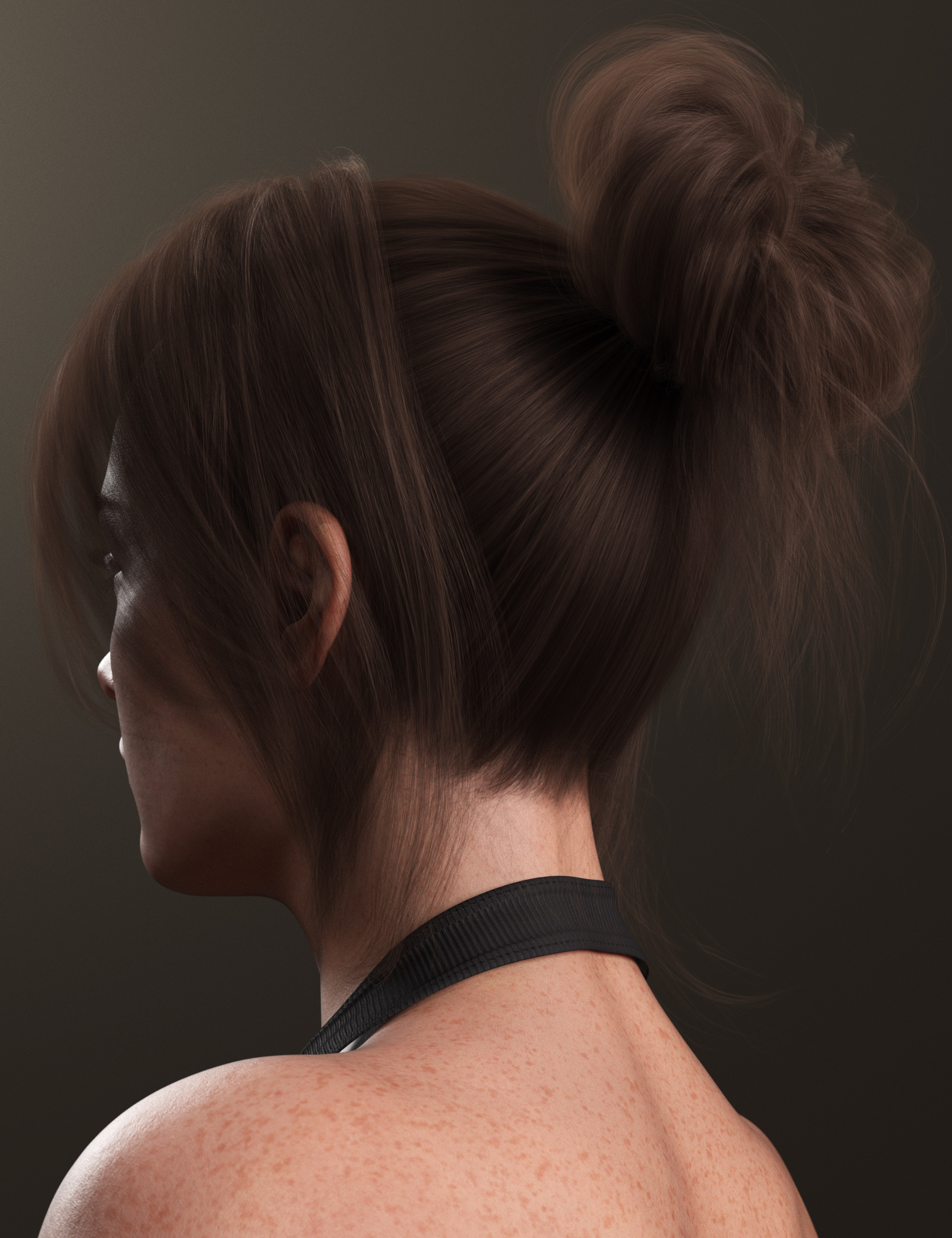 Mega Updo 3 Hair for Genesis 9 | Daz 3D