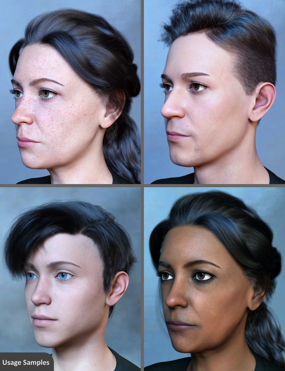 Easy Shape Master - Age Control and Shape Tuning for Genesis 9 | Daz 3D