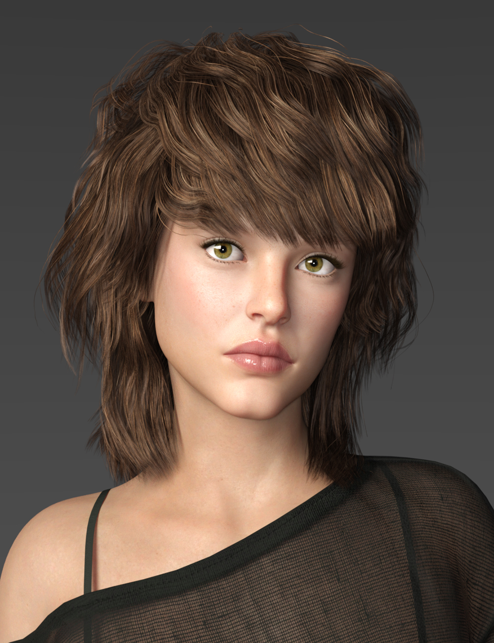 Saint Hair for Genesis 8 and 8.1 Females | Daz 3D