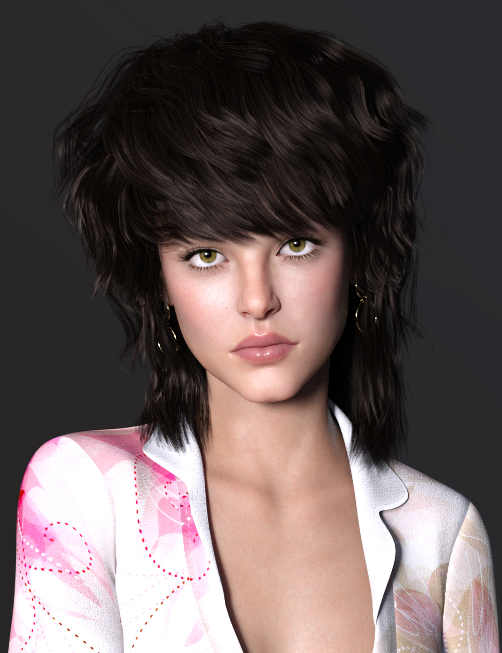 Saint Hair for Genesis 8 and 8.1 Females | Daz 3D