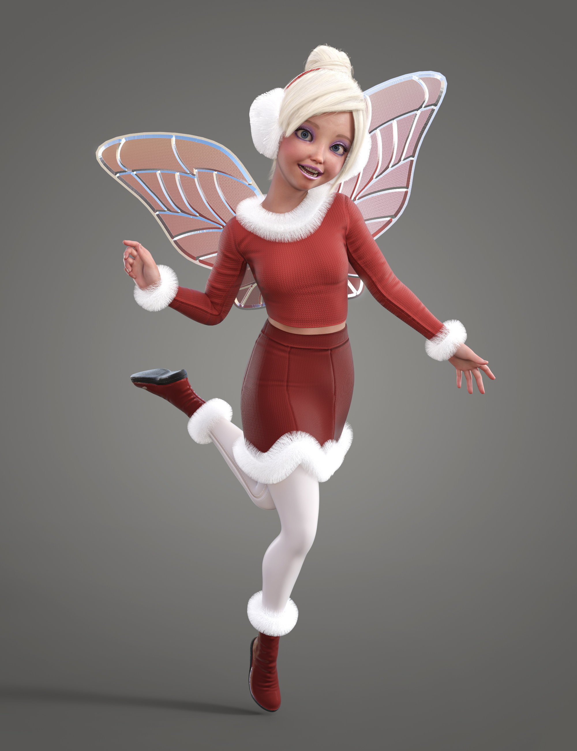 Pixie Winter Outfit for Genesis 9 | Daz 3D