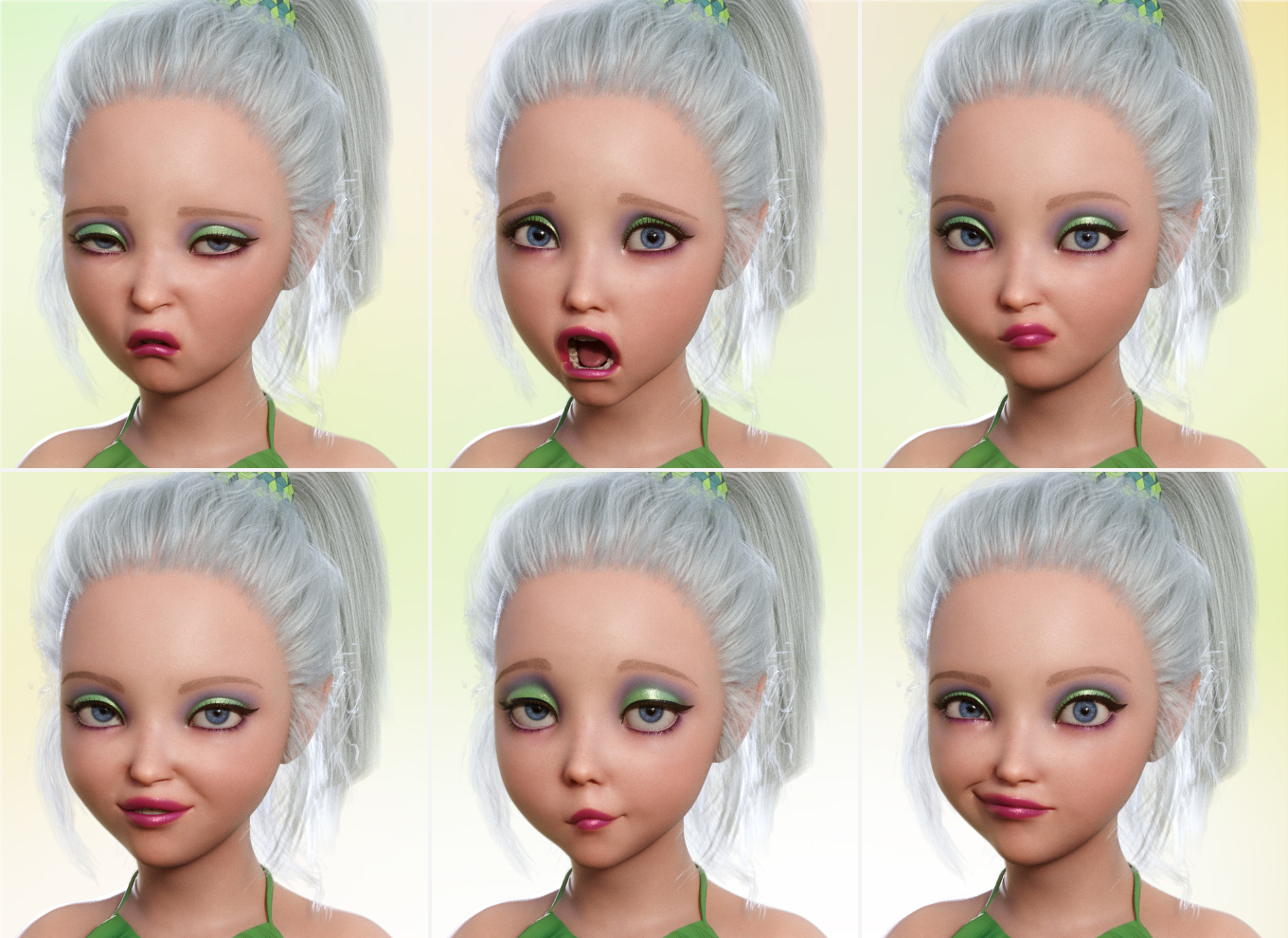 Pixie 9 Expressive | Daz 3D