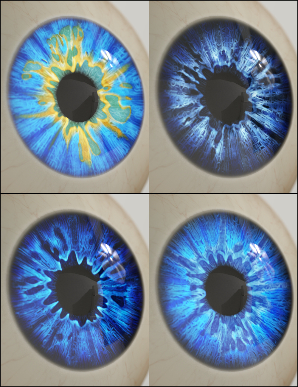 MMX Beautiful Eyes 04 for Genesis 9 | Daz 3D