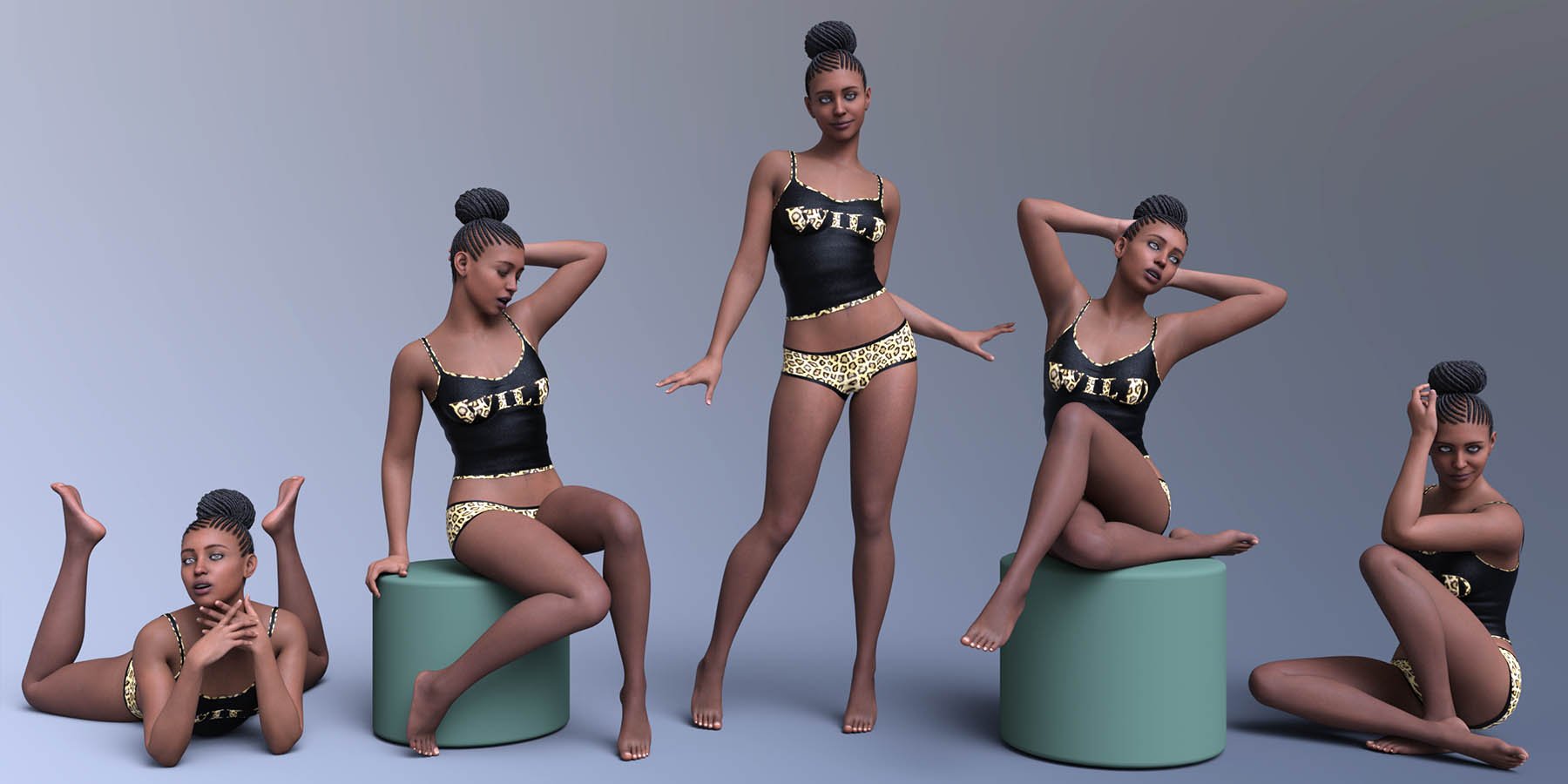 CDI Sensual Poses for Genesis 9 | Daz 3D