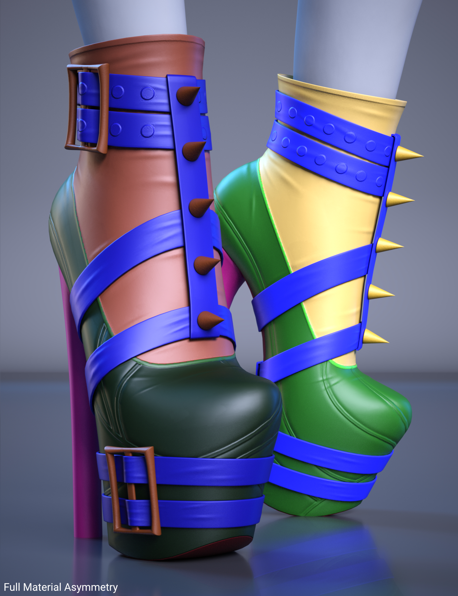 HM Almira Boots for Genesis 9 | Daz 3D