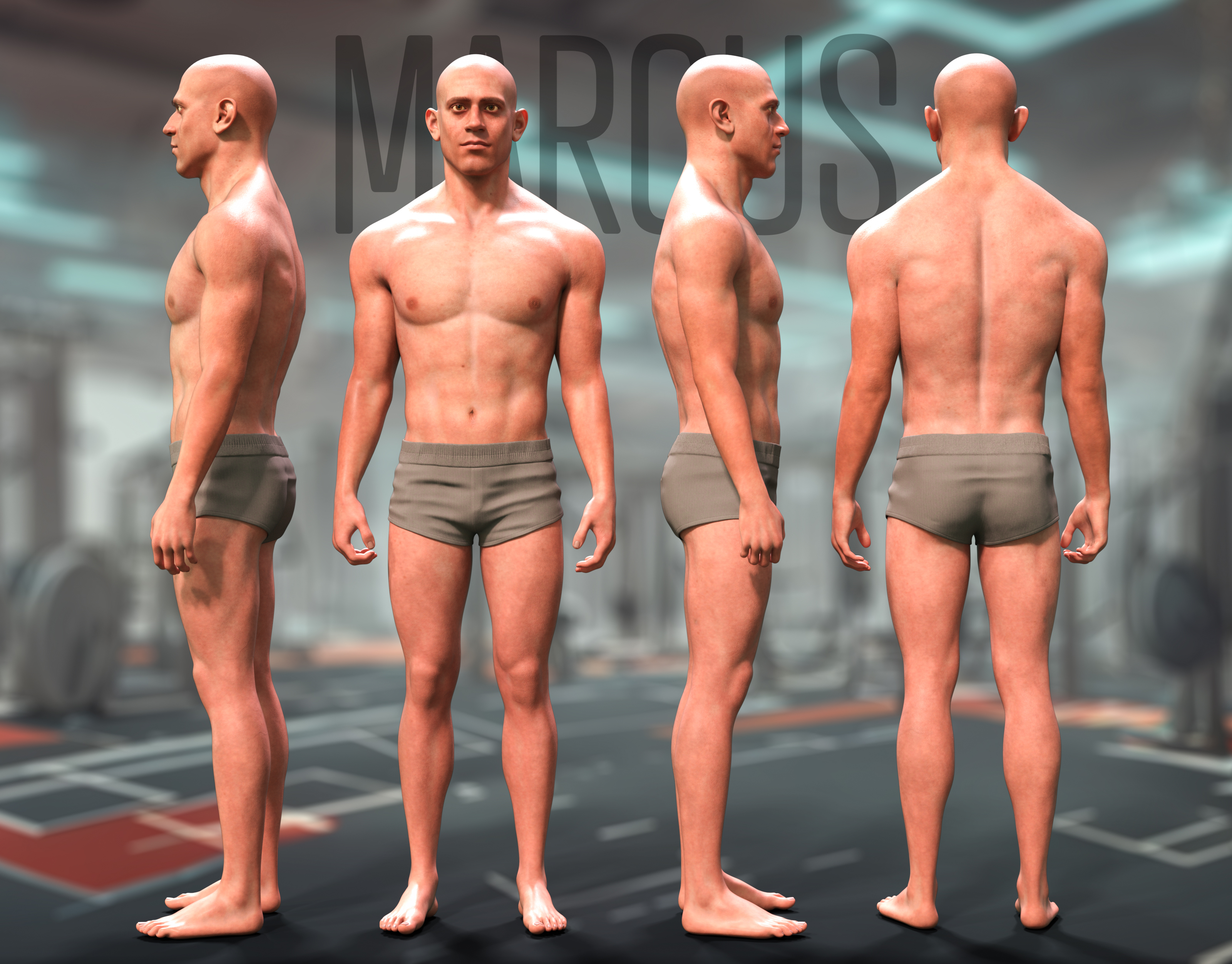 M3D Curious Squad Characters for Genesis 9 | Daz 3D