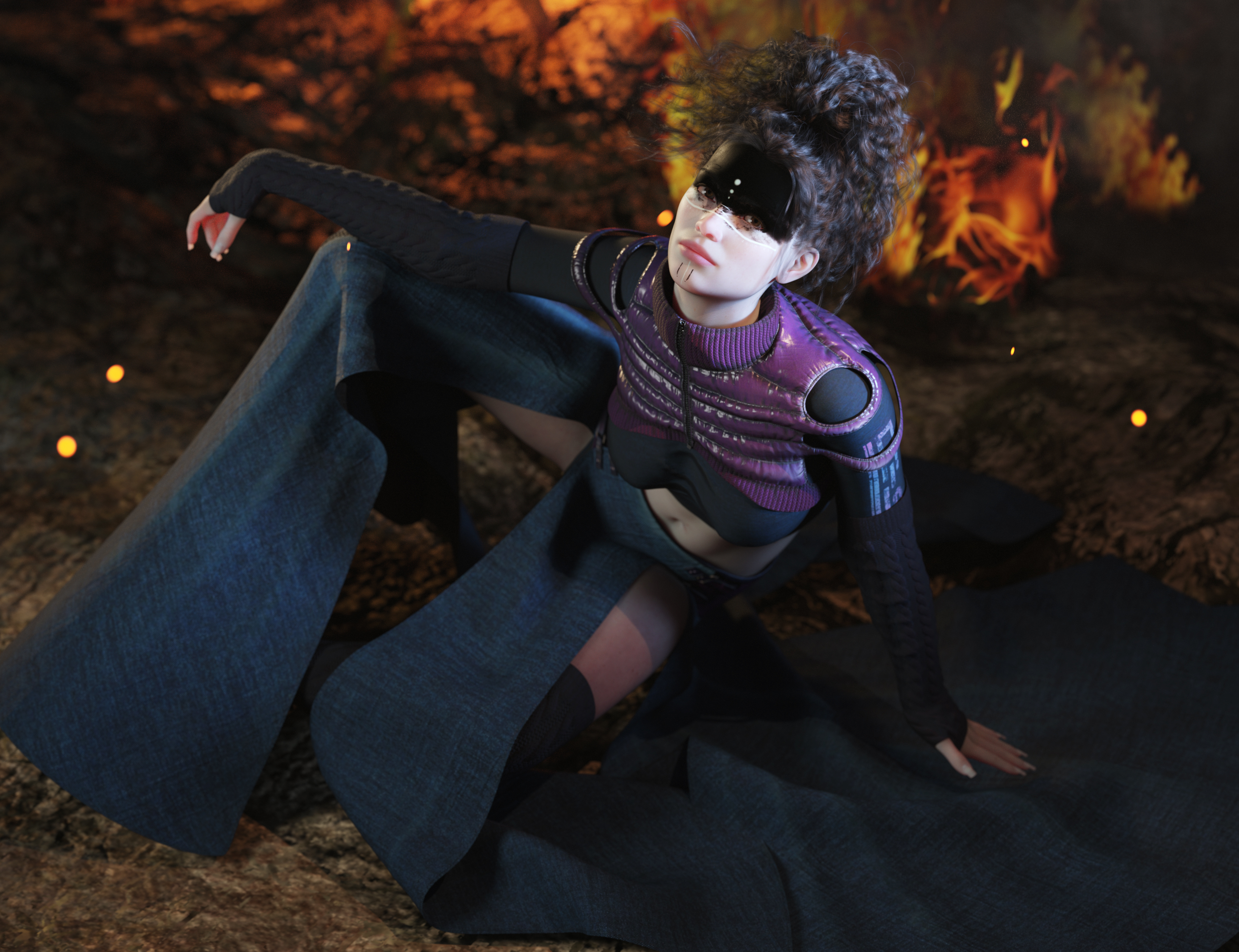 CB Destinus Clothing Set Texture Expansion | Daz 3D
