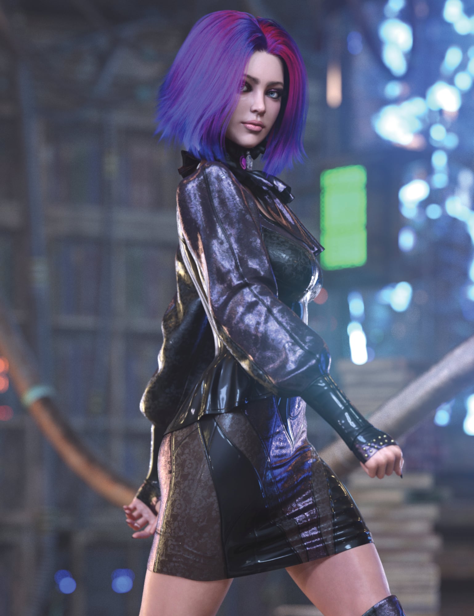 dForce HM Zarinah Outfit for Genesis 9 | Daz 3D