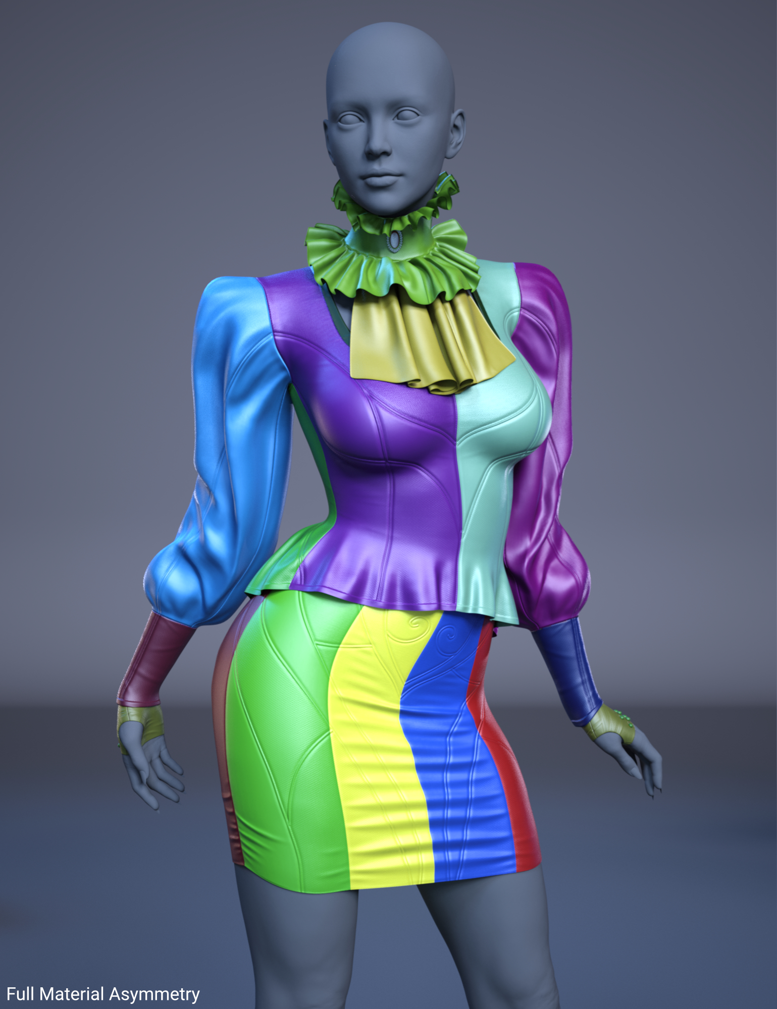 dForce HM Zarinah Outfit for Genesis 9 | Daz 3D