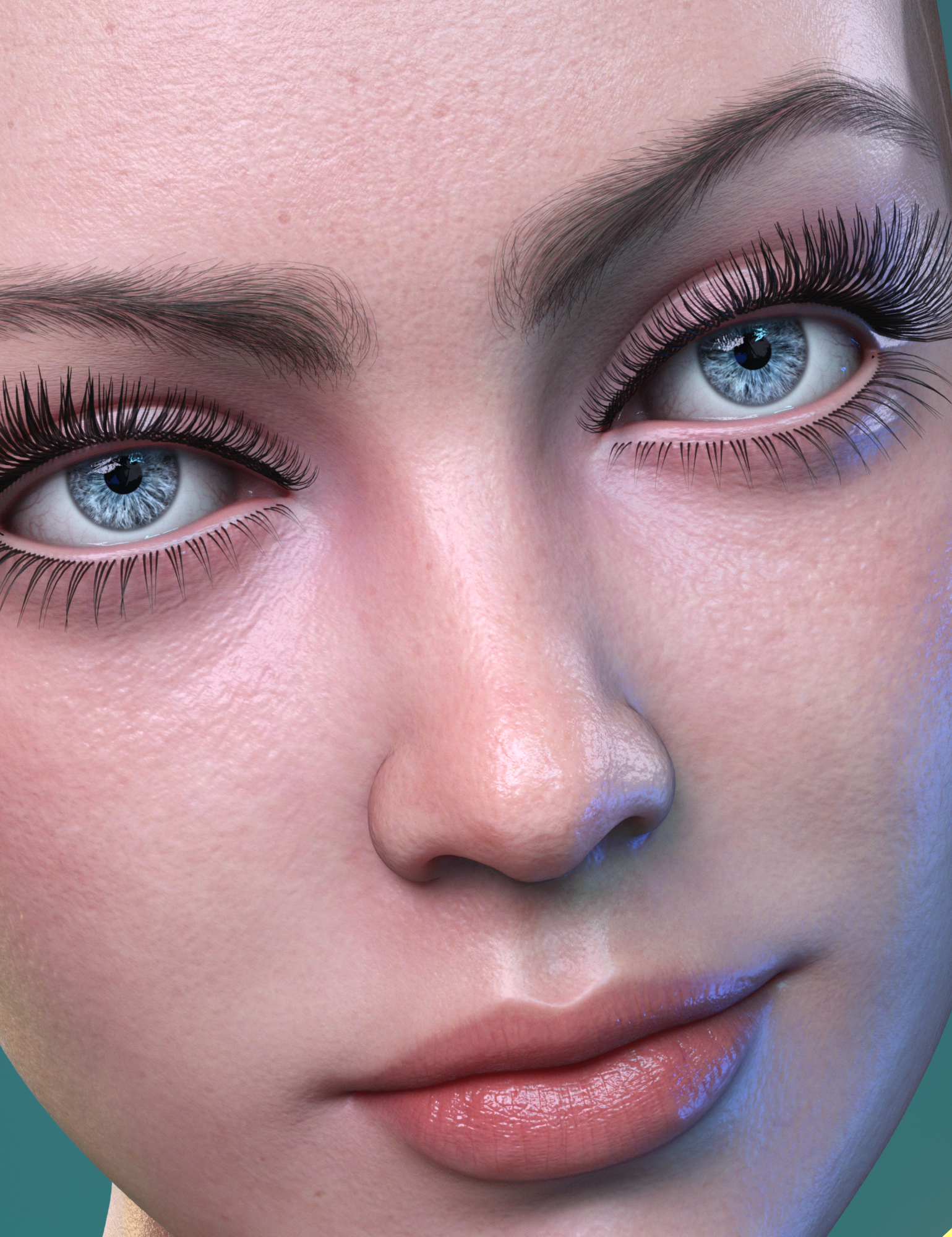 HM Bellah Add-On 8k Skin Textures | Daz 3D