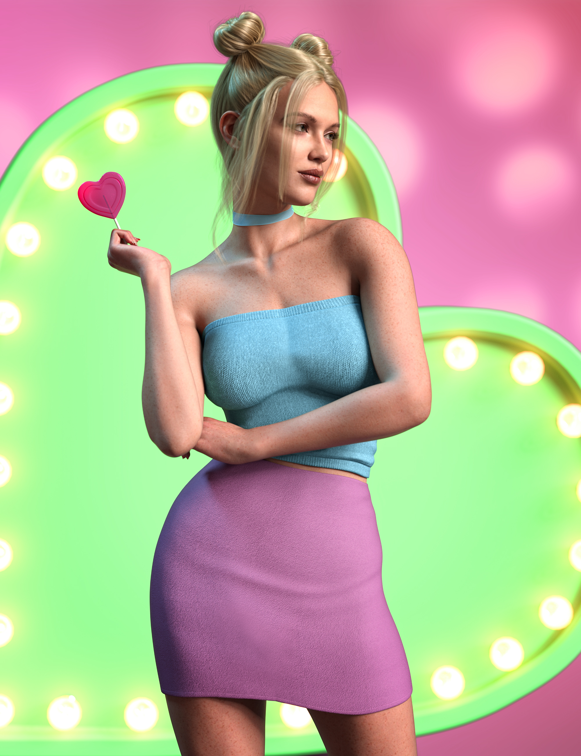 Z Petite Goddess Shape and Pose Mega Set for Genesis 9 | Daz 3D