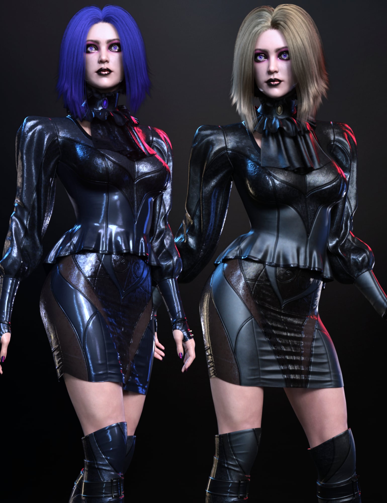 HM Zarinah Outfit Add-On Textures | Daz 3D