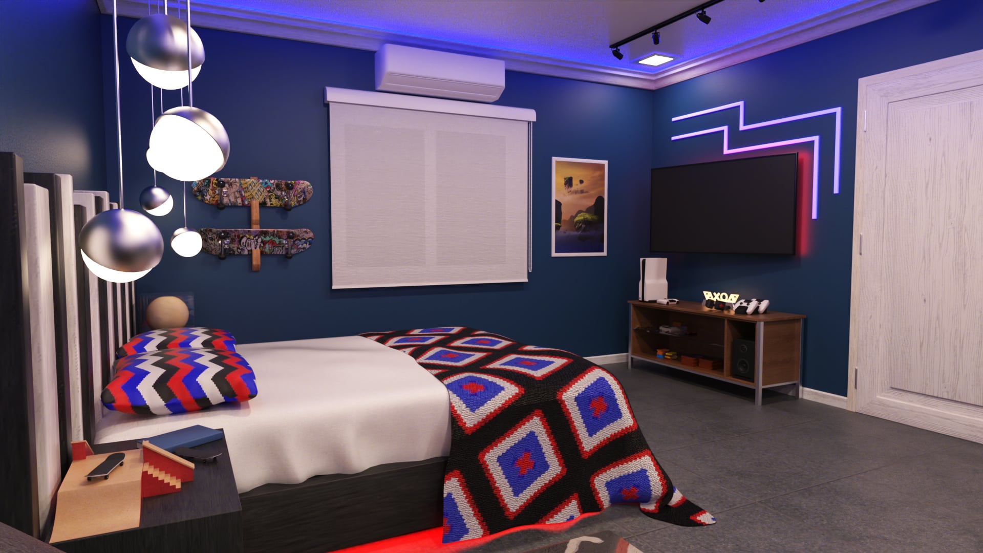 Gaming Room | Daz 3D