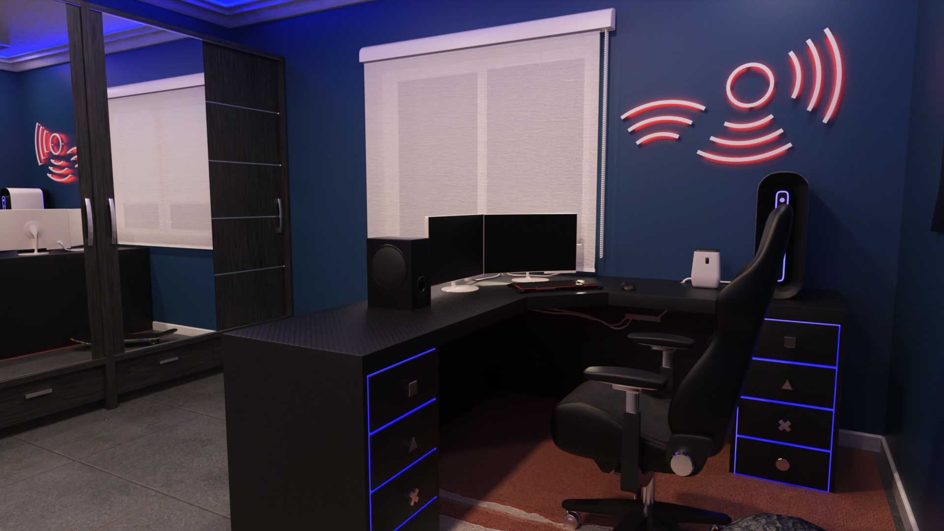 Gaming Room | Daz 3D