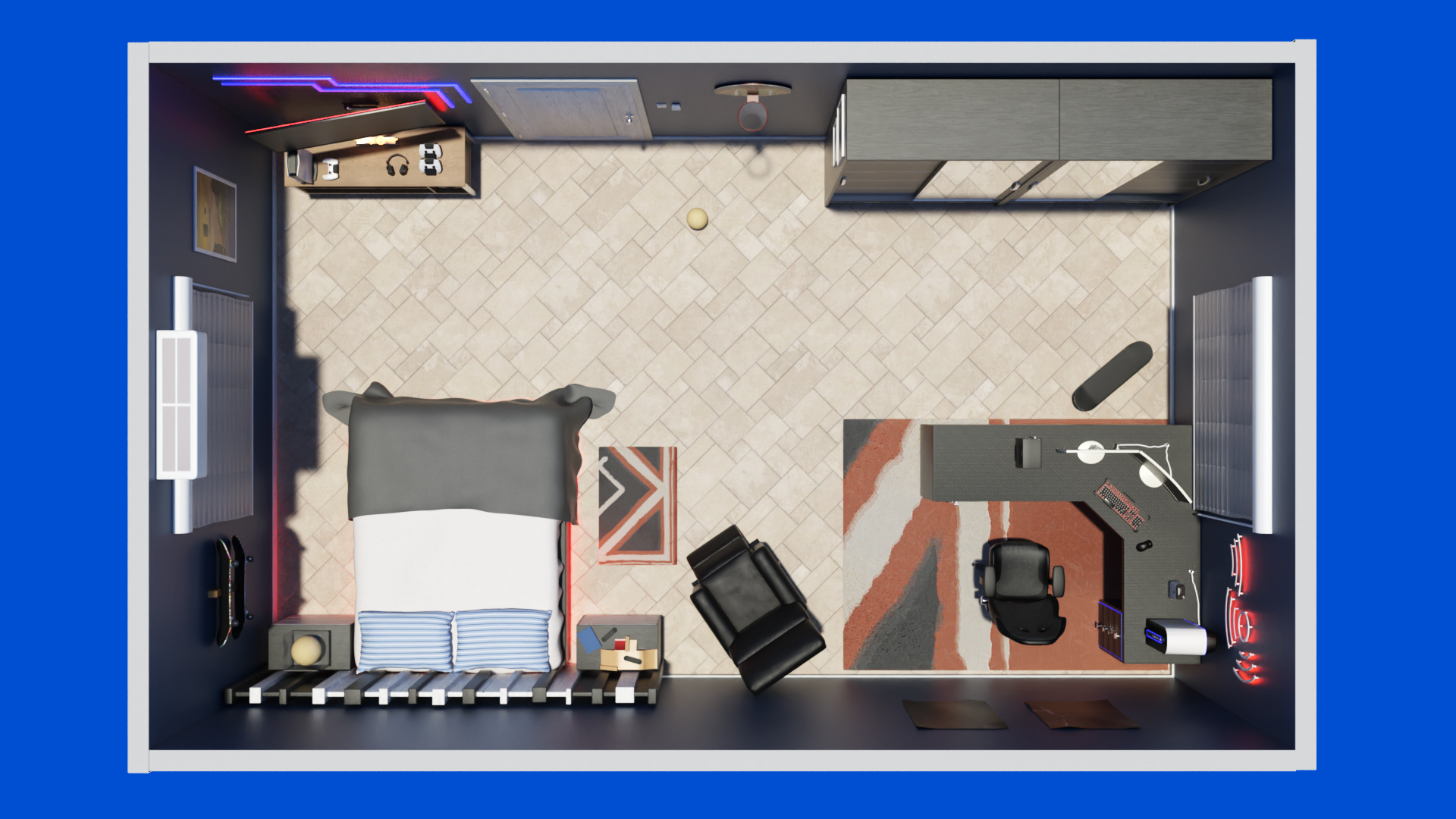 Gaming Room | Daz 3D