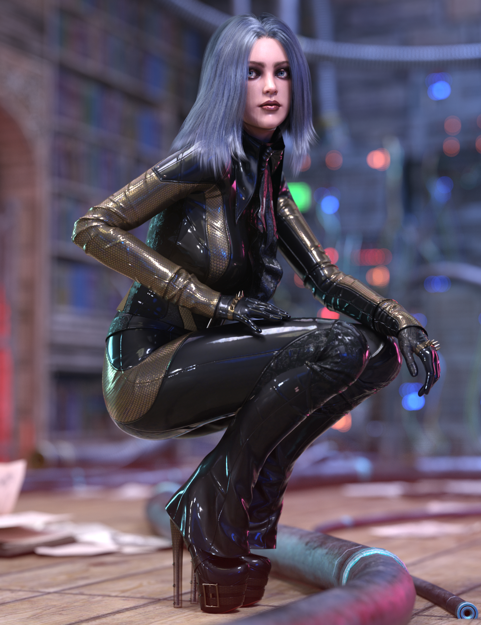 Night Burokrat Bundle | Daz 3D