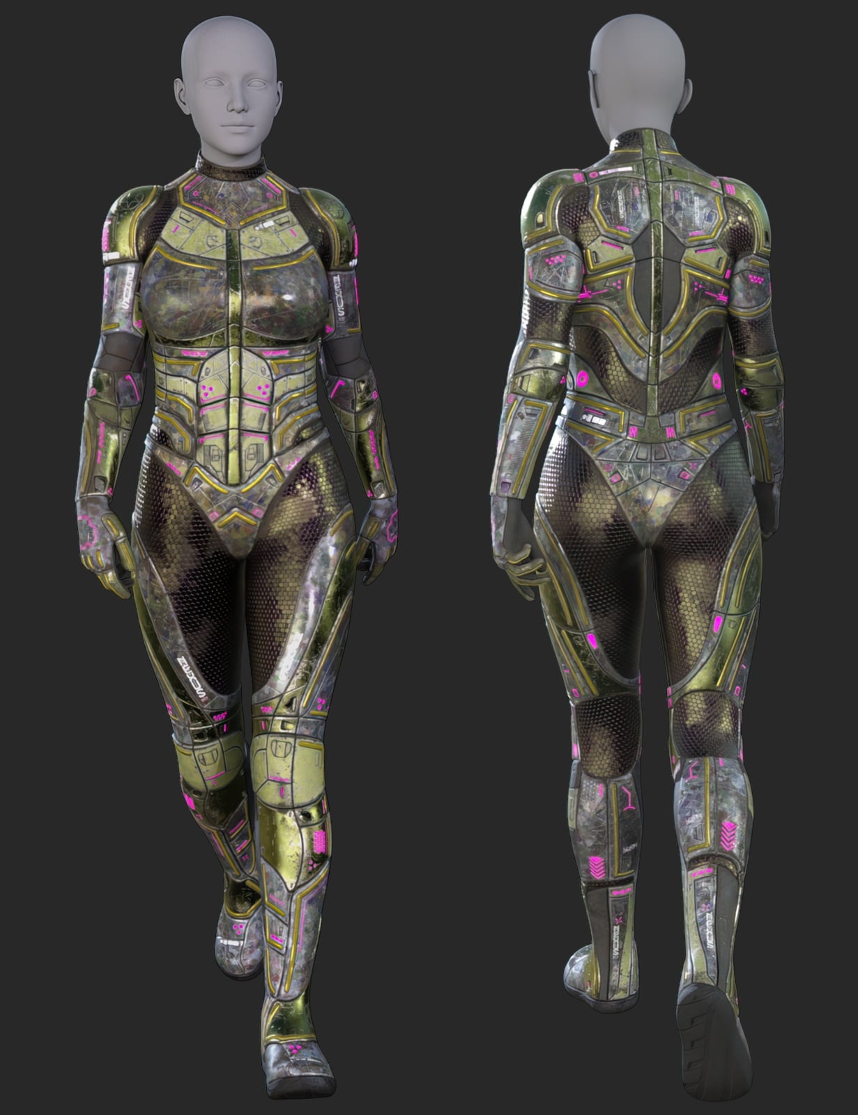 ZK Sci-Fi Suit 03 for Genesis 8, 8.1, and 9 | Daz 3D