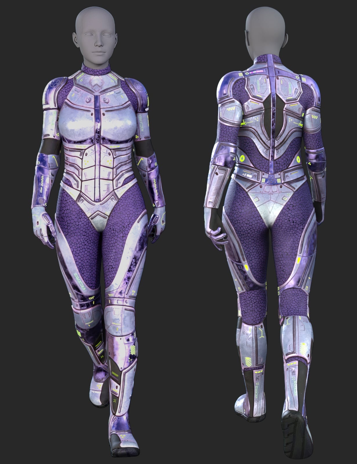 ZK Sci-Fi Suit 03 for Genesis 8, 8.1, and 9 | Daz 3D