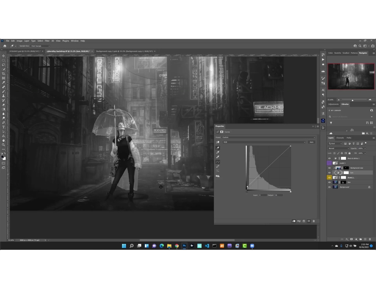 Mastering Cyberpunk Lighting Environments in Daz Studio and Photoshop ...