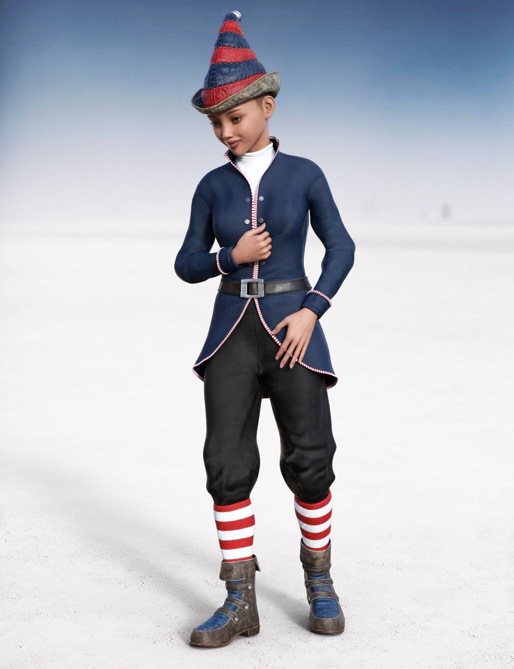 Jingle Outfit for Genesis 9 | Daz 3D