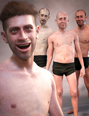 M3D Curious Squad Bundle | Daz 3D