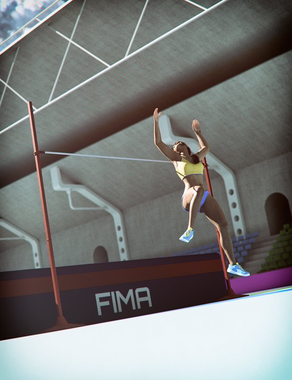 Athletic Props for Genesis 8 | Daz 3D