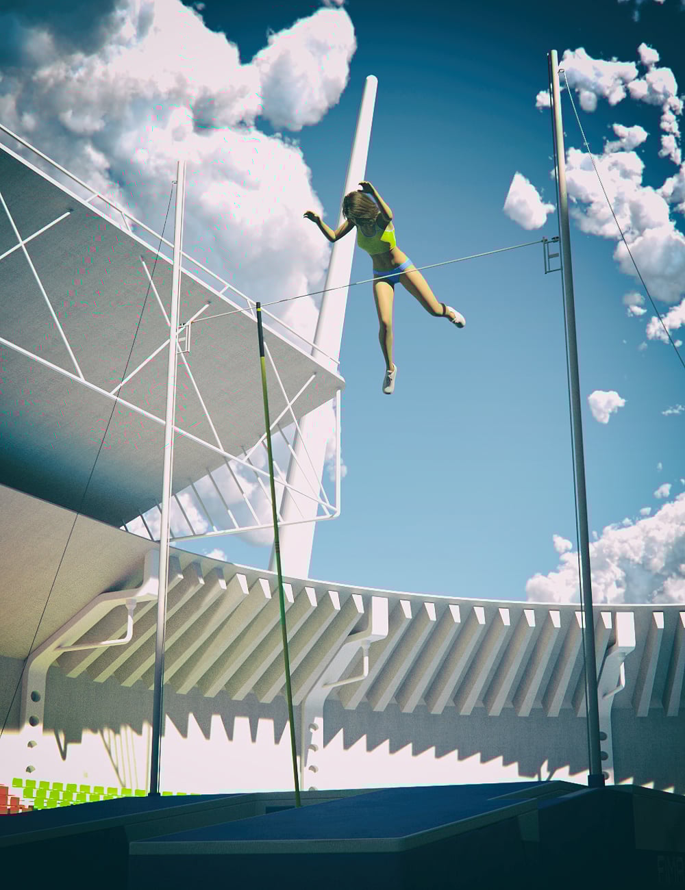 Athletic Props for Genesis 8 | Daz 3D