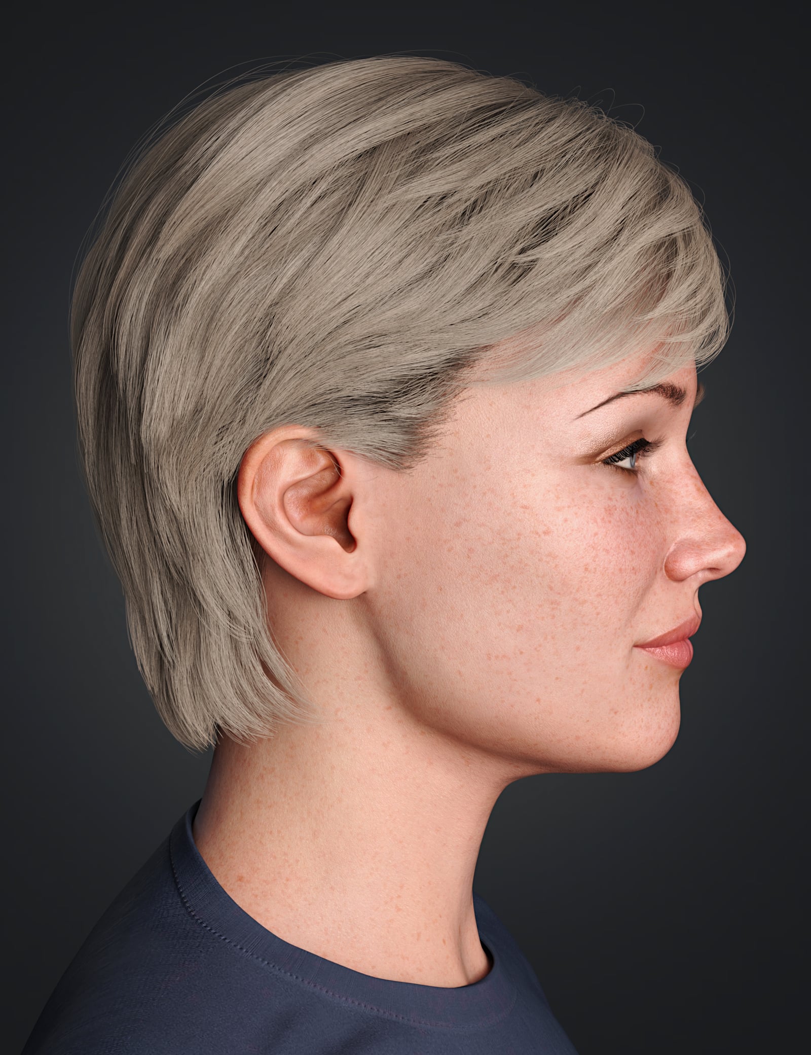 Inga Hair for Genesis 9 | Daz 3D