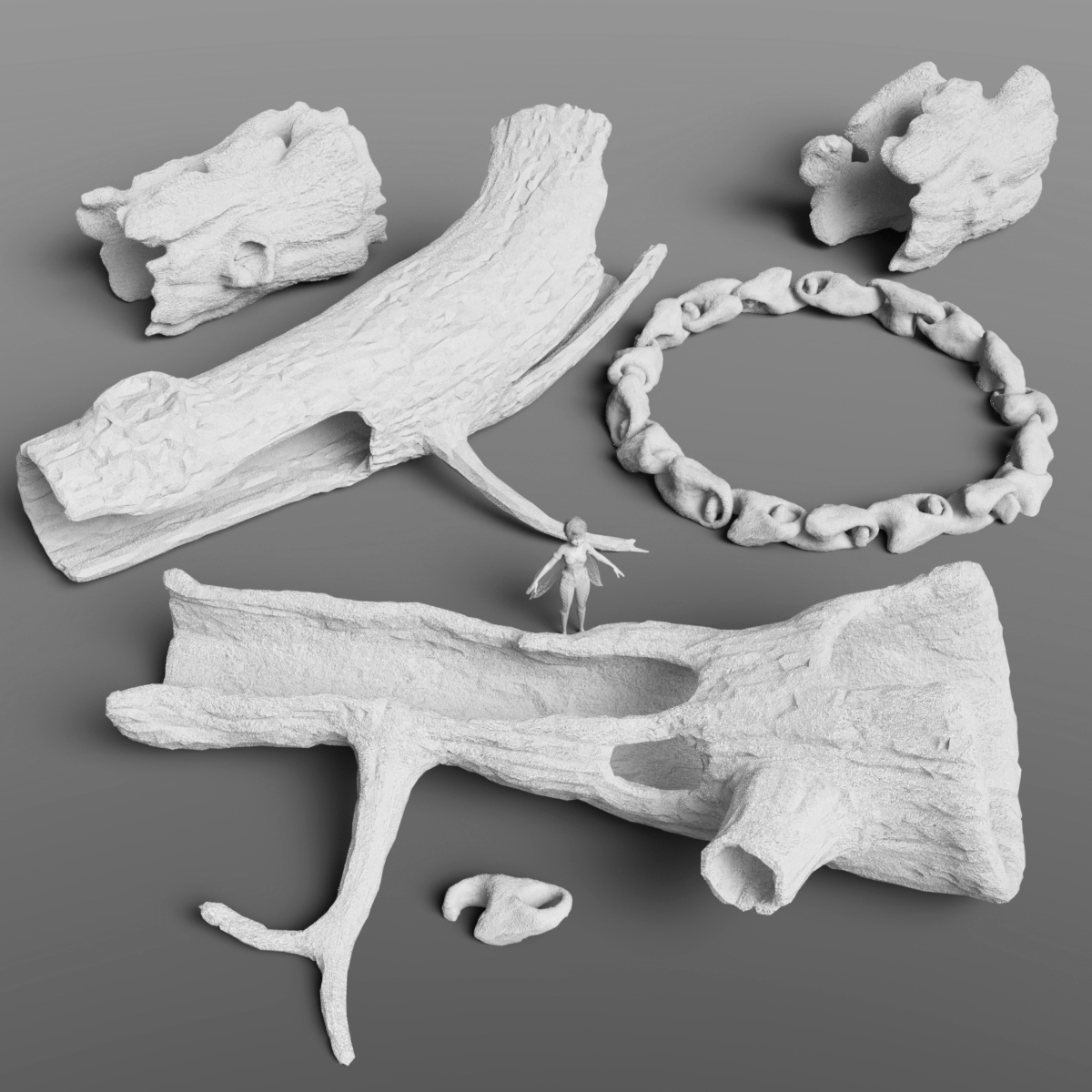 Props and Fantastic Trees | Daz 3D