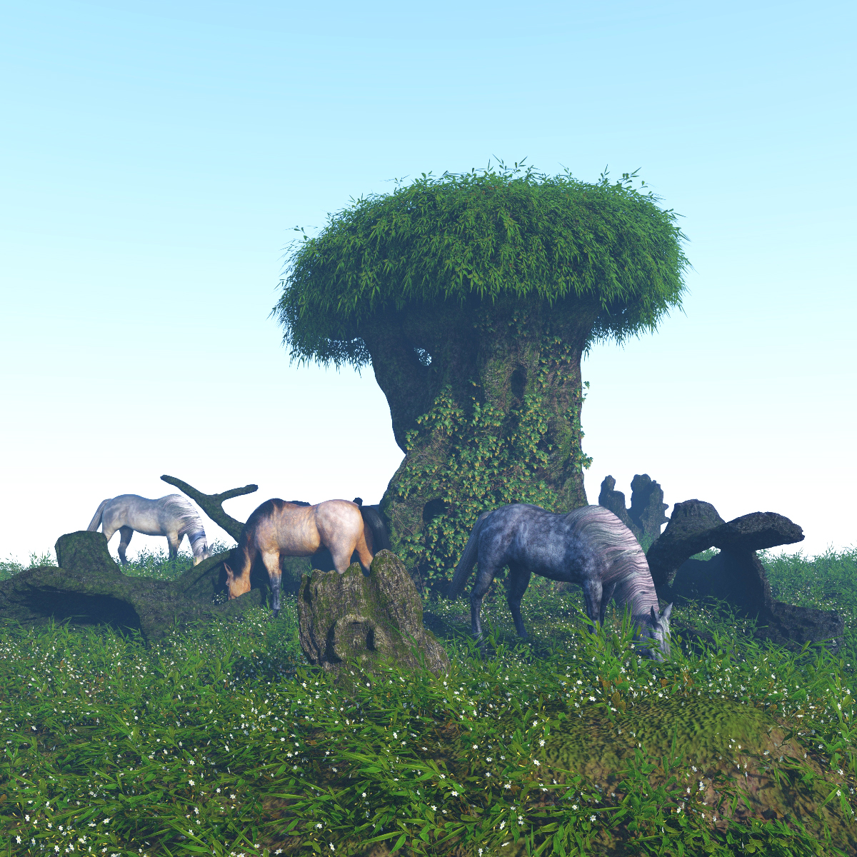 Props and Fantastic Trees | Daz 3D