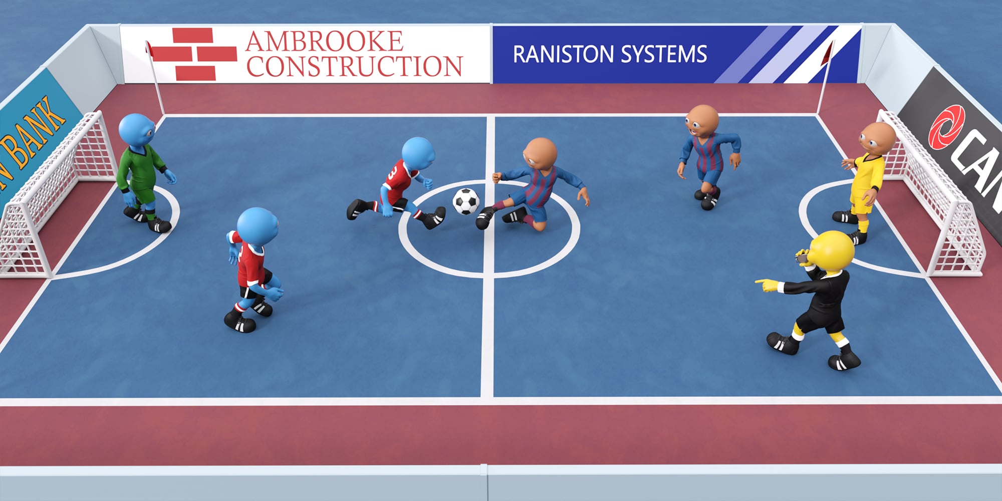 Sports Pitch for Mister Bobble | Daz 3D