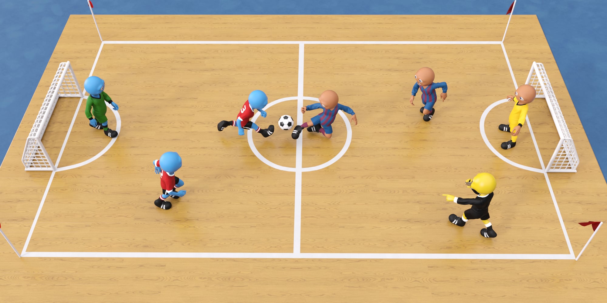 Sports Pitch for Mister Bobble | Daz 3D