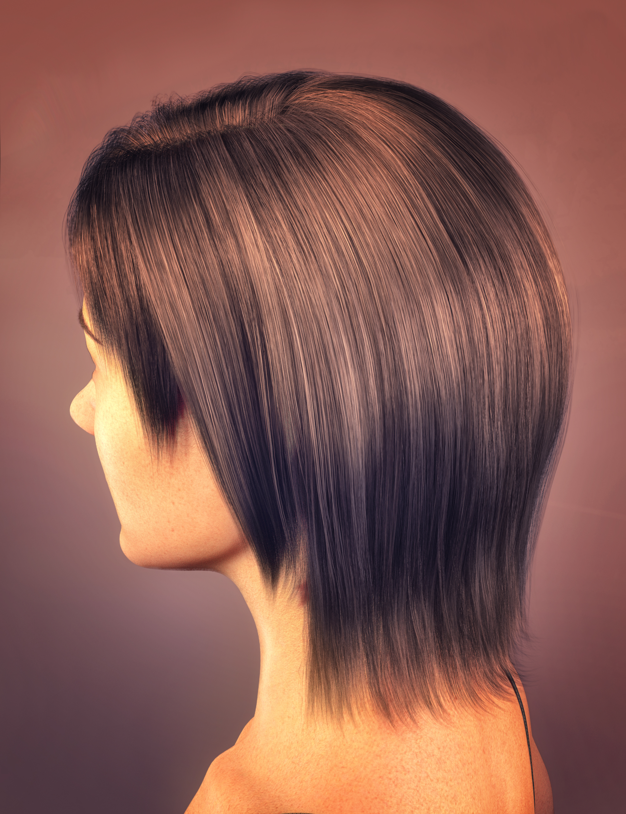 FE Students Model Hair for Genesis 8 and 8.1 Female | Daz 3D