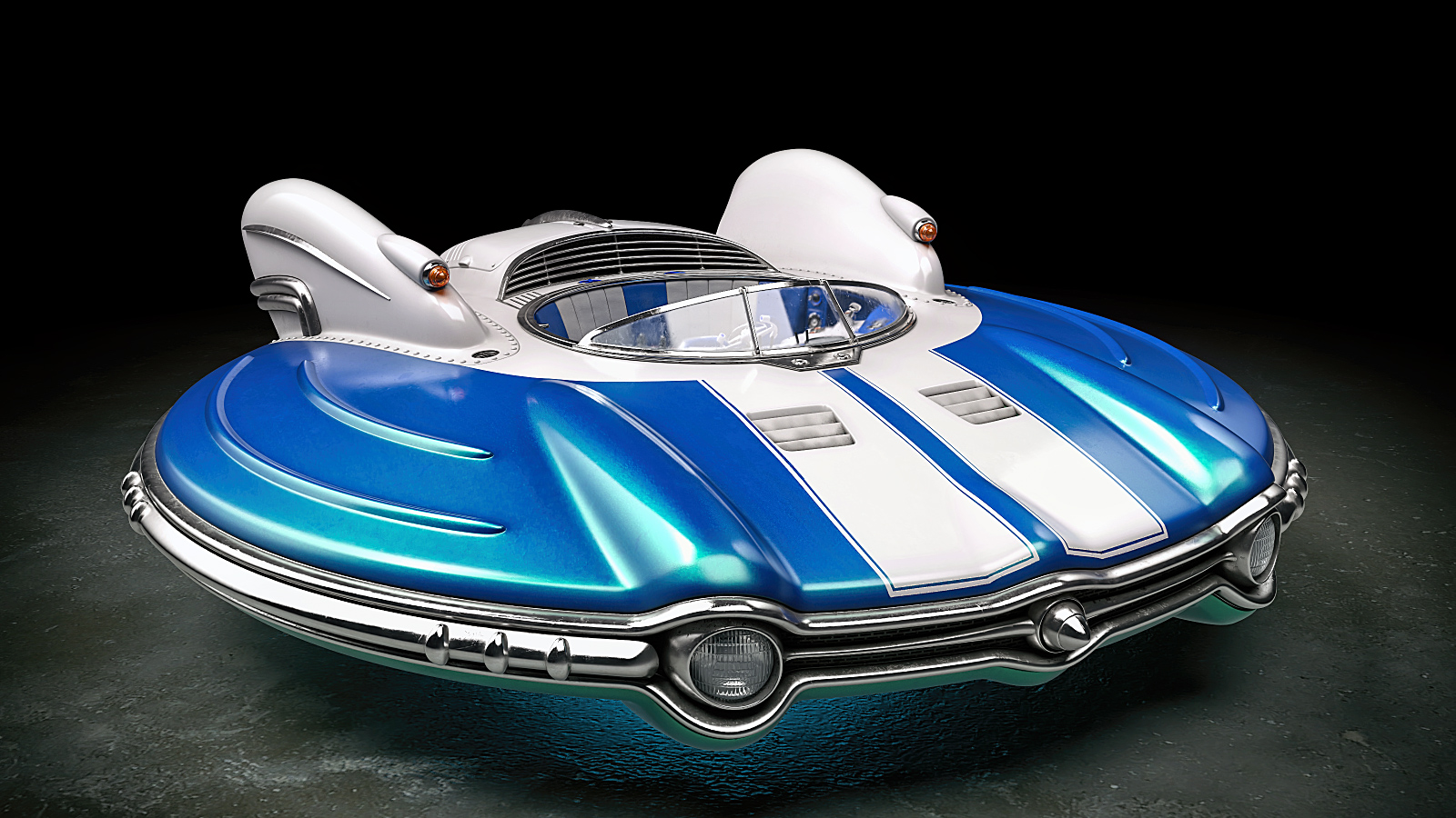 STF Retro UFO Texture Pack | Daz 3D